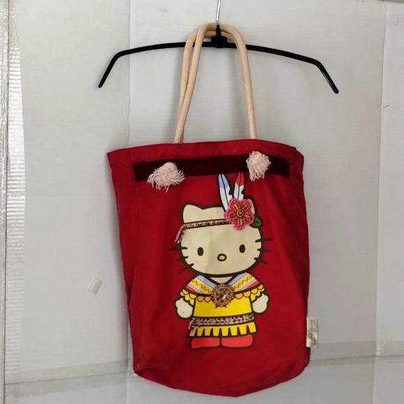 Hello Kitty | Bags | Hello Kitty Native American Southwest Tote Bag ...